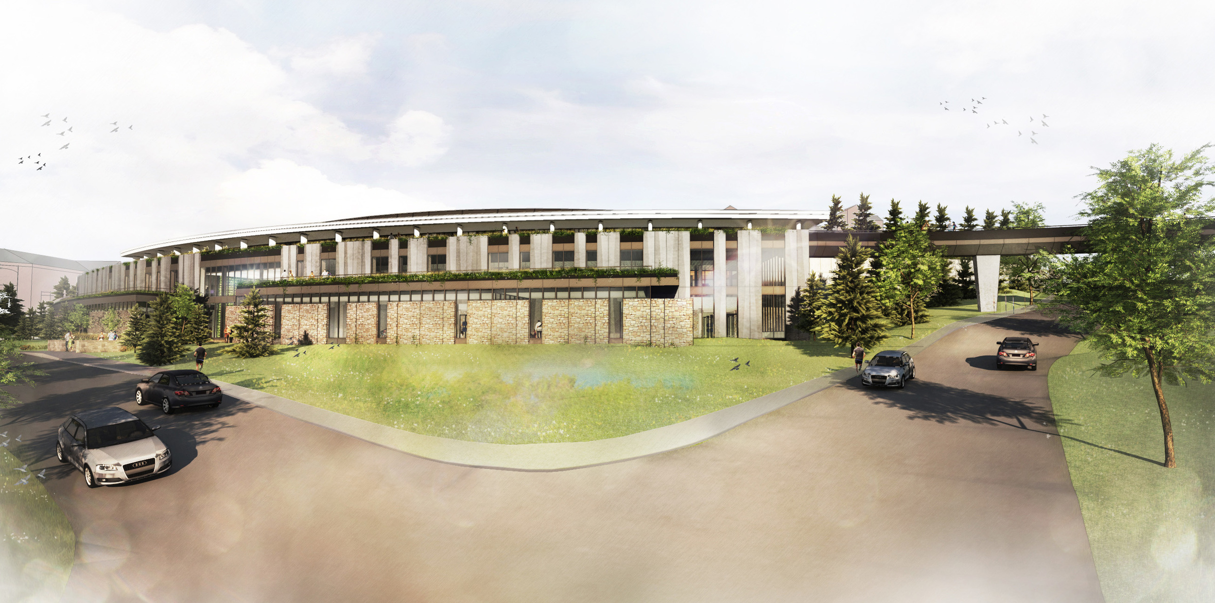 Liberty University Academic and Performance Center (Rendering courtesy ...