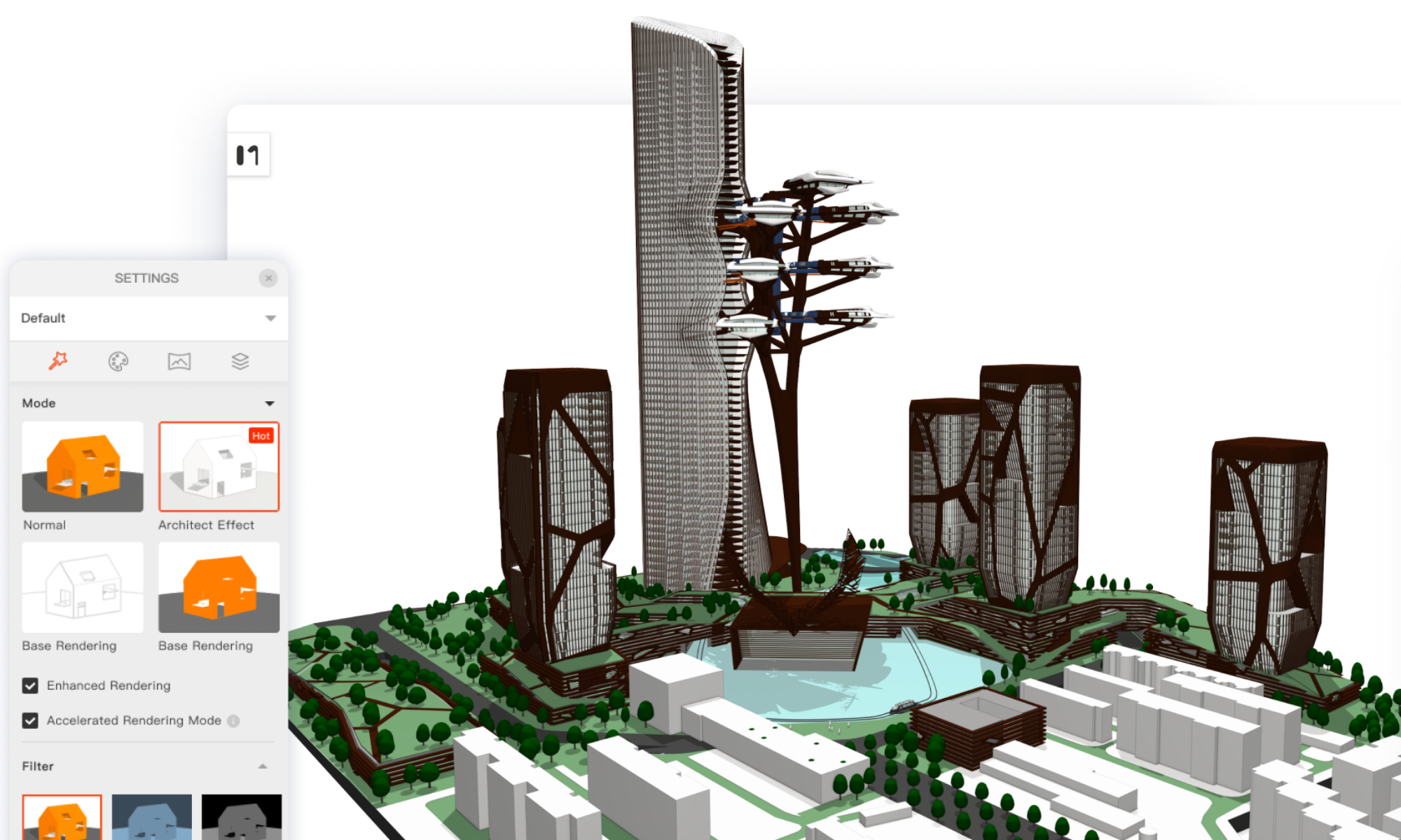 Fast Real-Time Rendering and Photorealistic Quality